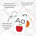 Alphabet Flash Card 4 Set Bundle - Etsy