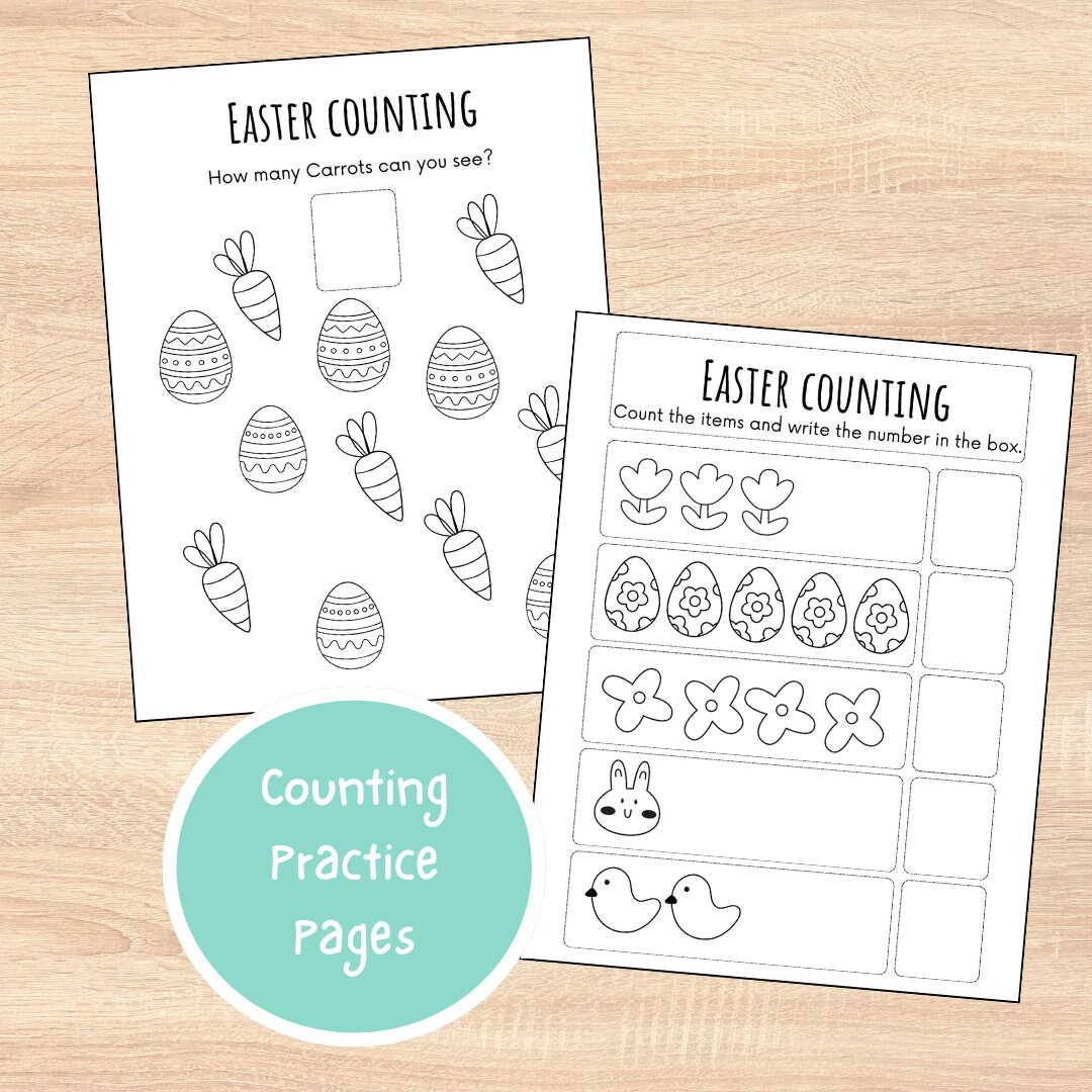 40+ Easter Activity Pages - Etsy
