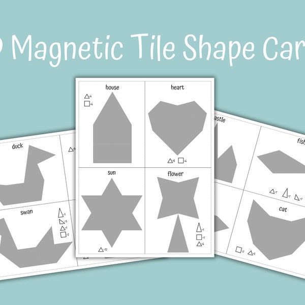 Magna Tile Clipart - Etsy