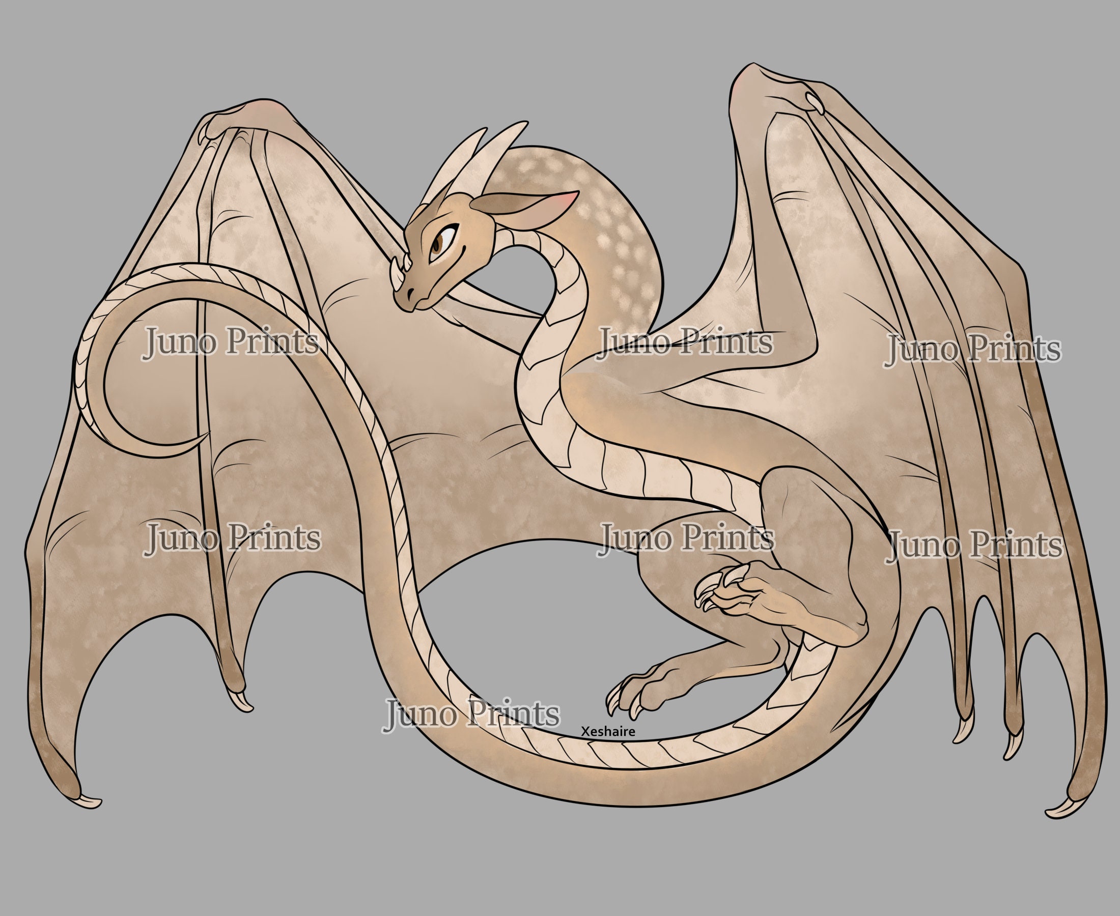 Art & Collectibles Digital Cute Dragon/Reptile Adopt Wings of Fire ...