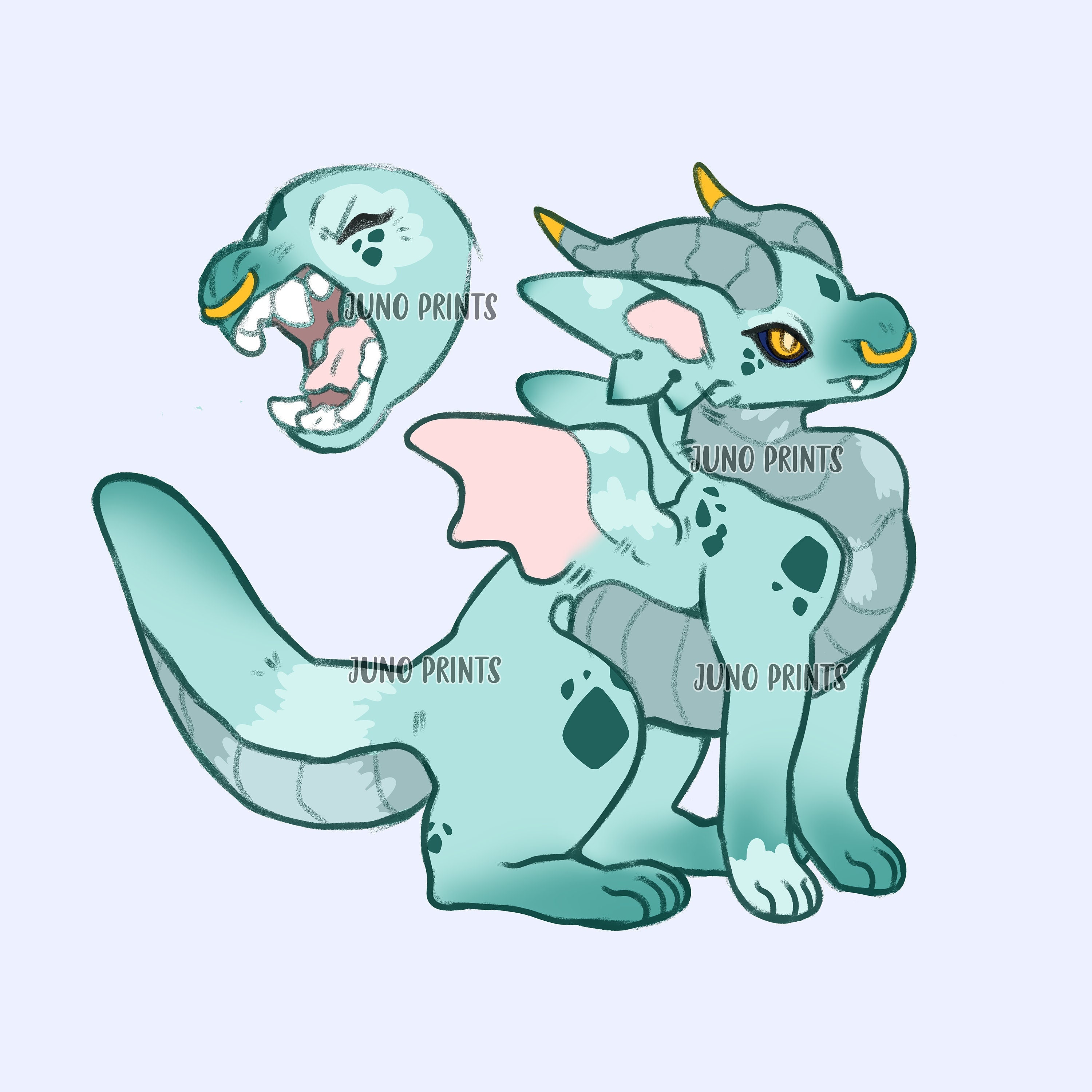 Art & Collectibles Digital Cute Dragon/Reptile Adopt Wings of Fire ...