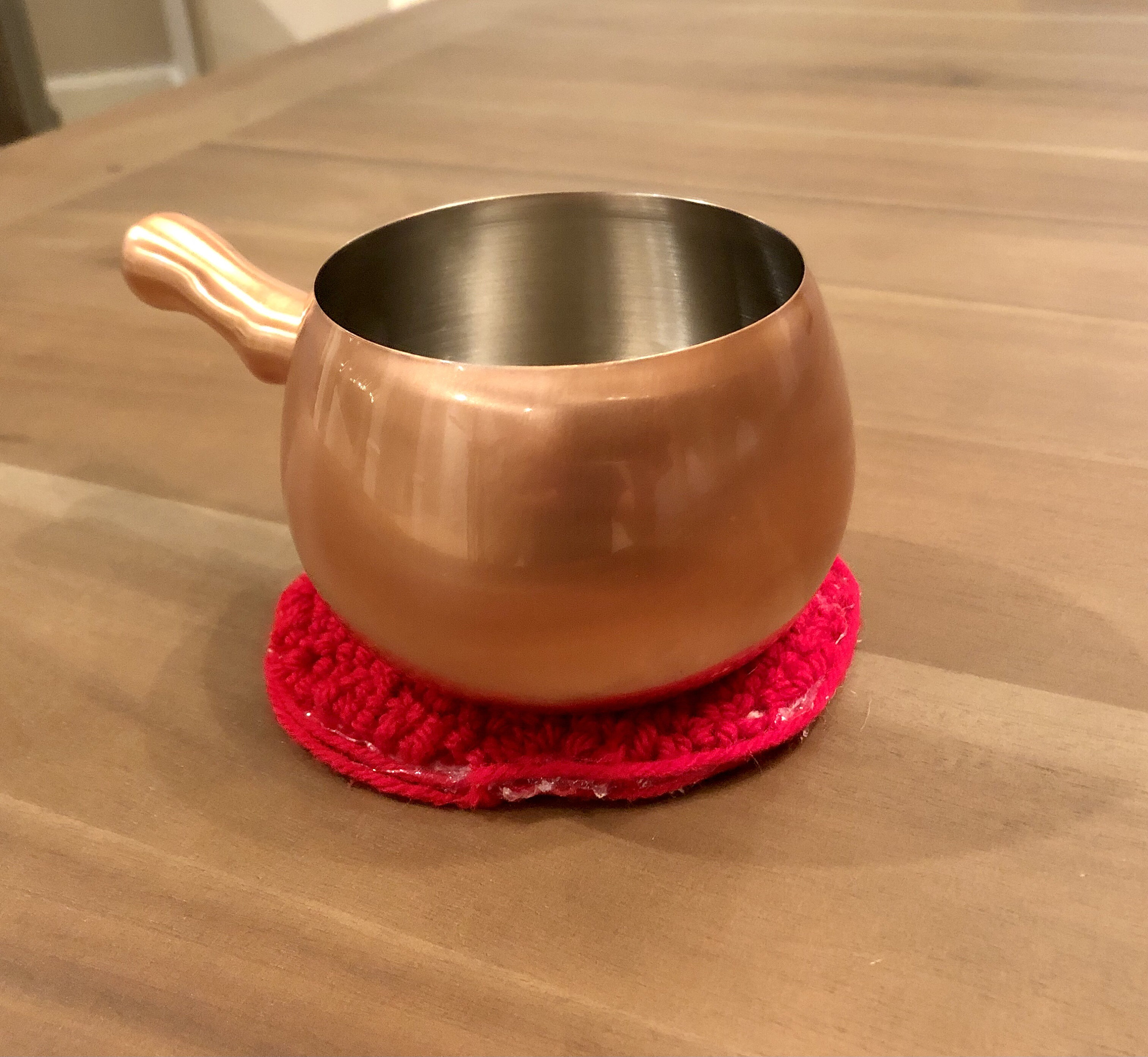 Red Apple Mug Rug Coaster - Etsy