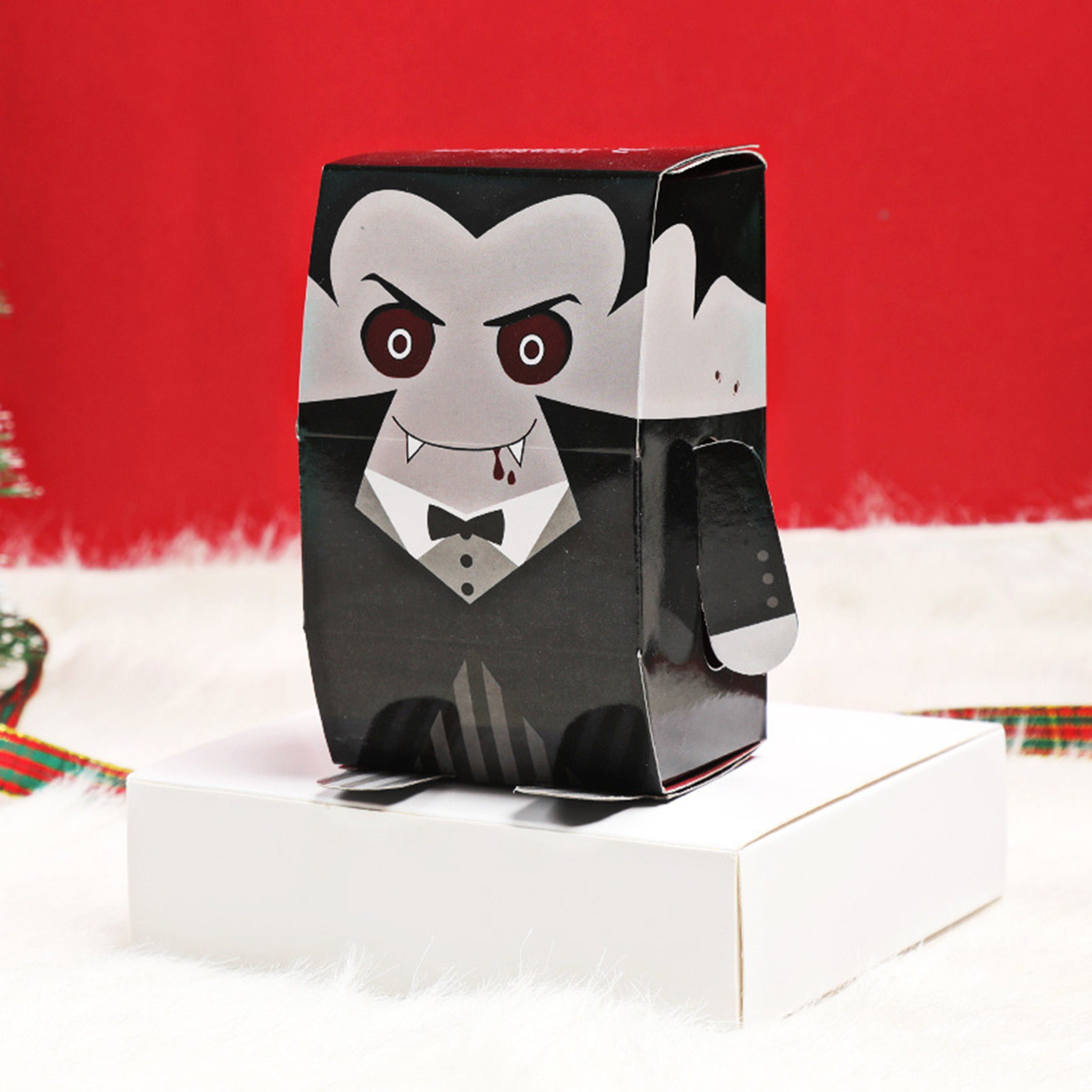 Halloween Treat Box/halloween Candy Boxes/frankenstein Trick - Etsy