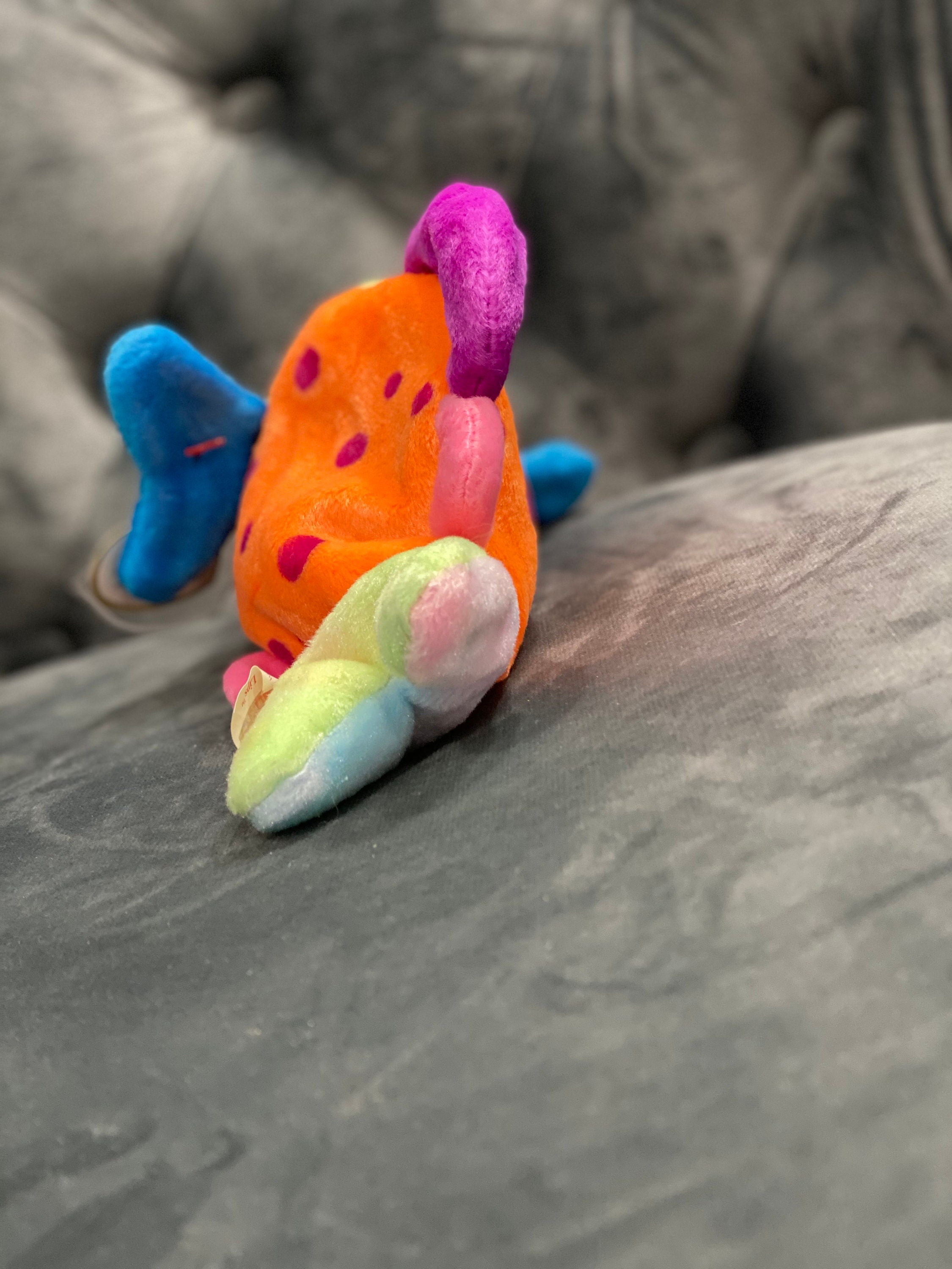 Beanie Baby: Lips the Fish - Etsy