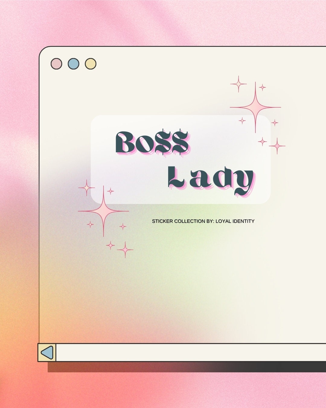 Boss Lady HD Digital Stickers, Aesthetic Goodnotes Stickers, Cute ...