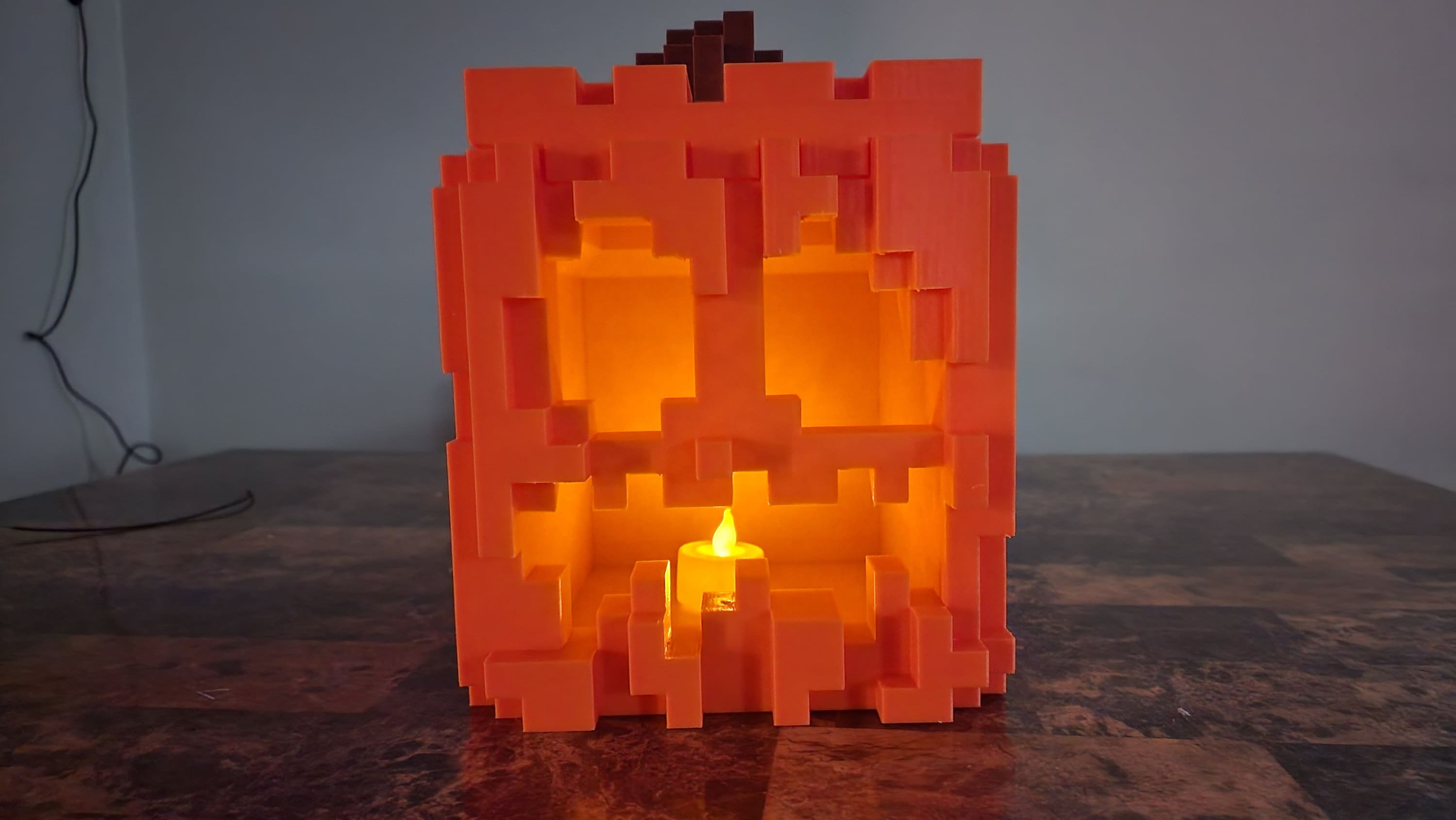 Minecraft Jack-o-lantern - Etsy