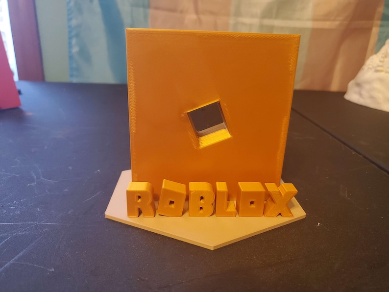 Roblox Logo Trophy real Wood Base Optional - Etsy