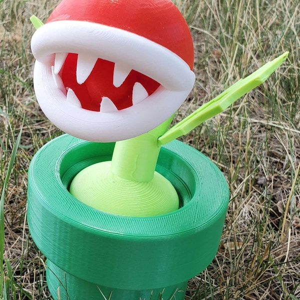 Super Mario Piranha Plant - Etsy