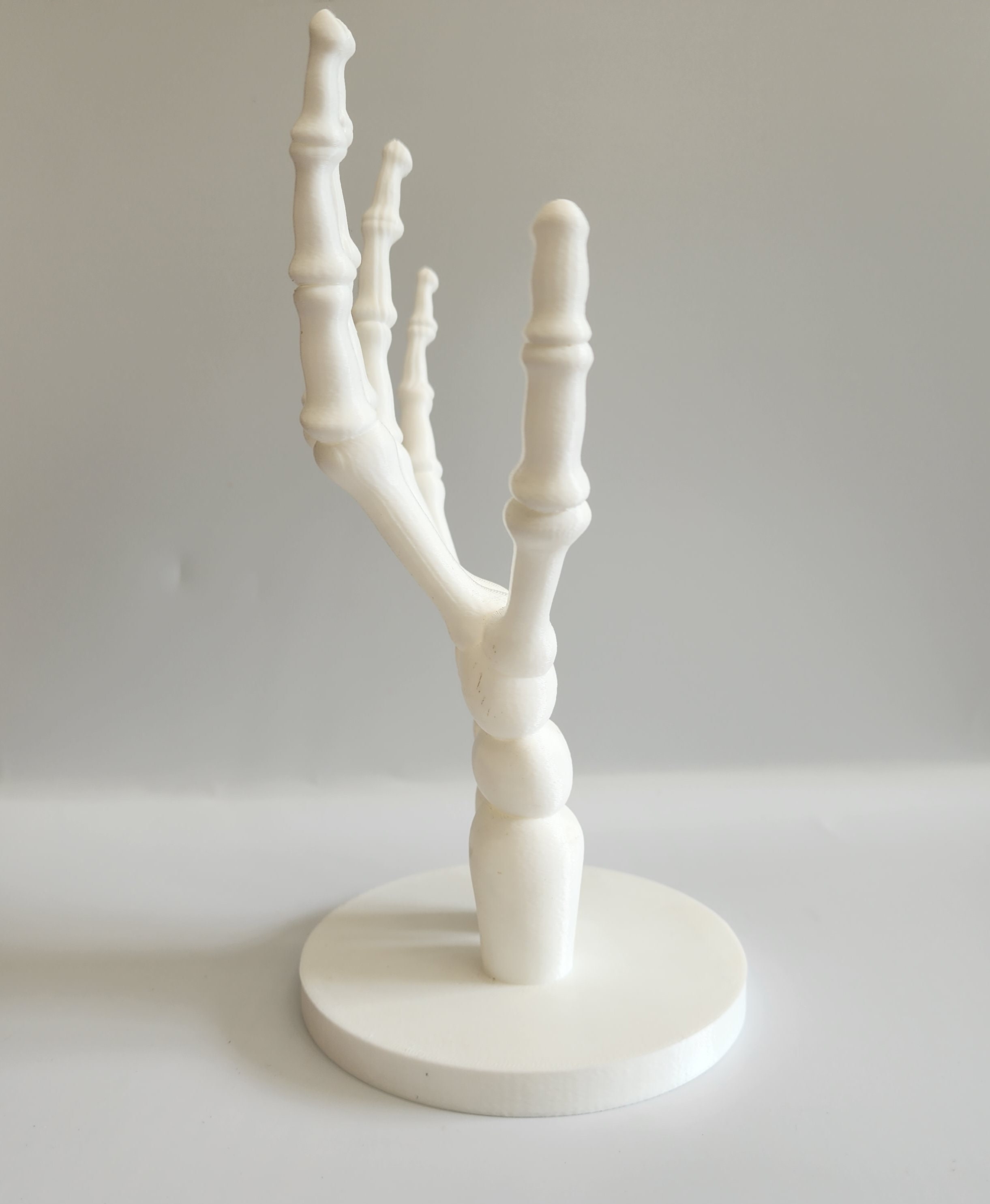 3D Printed Skeleton Hand Statue - Etsy