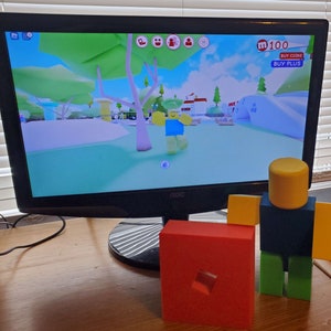 Roblox Noob Action Figure - Etsy