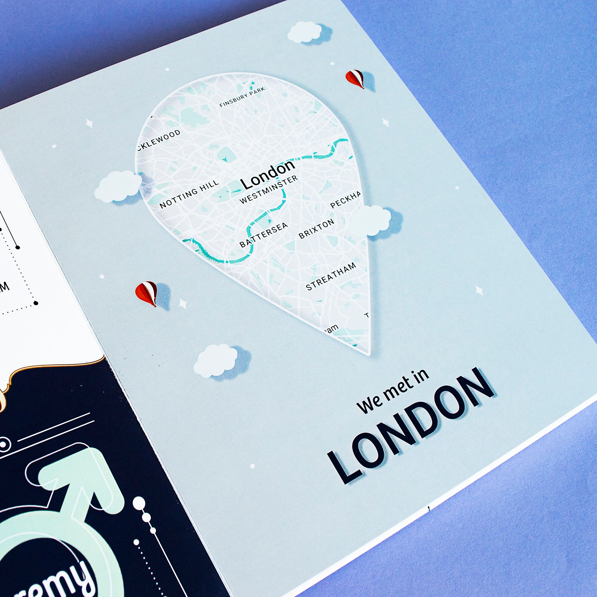 Personalised Couples Book | Our Story Book |anniversary Gift ...