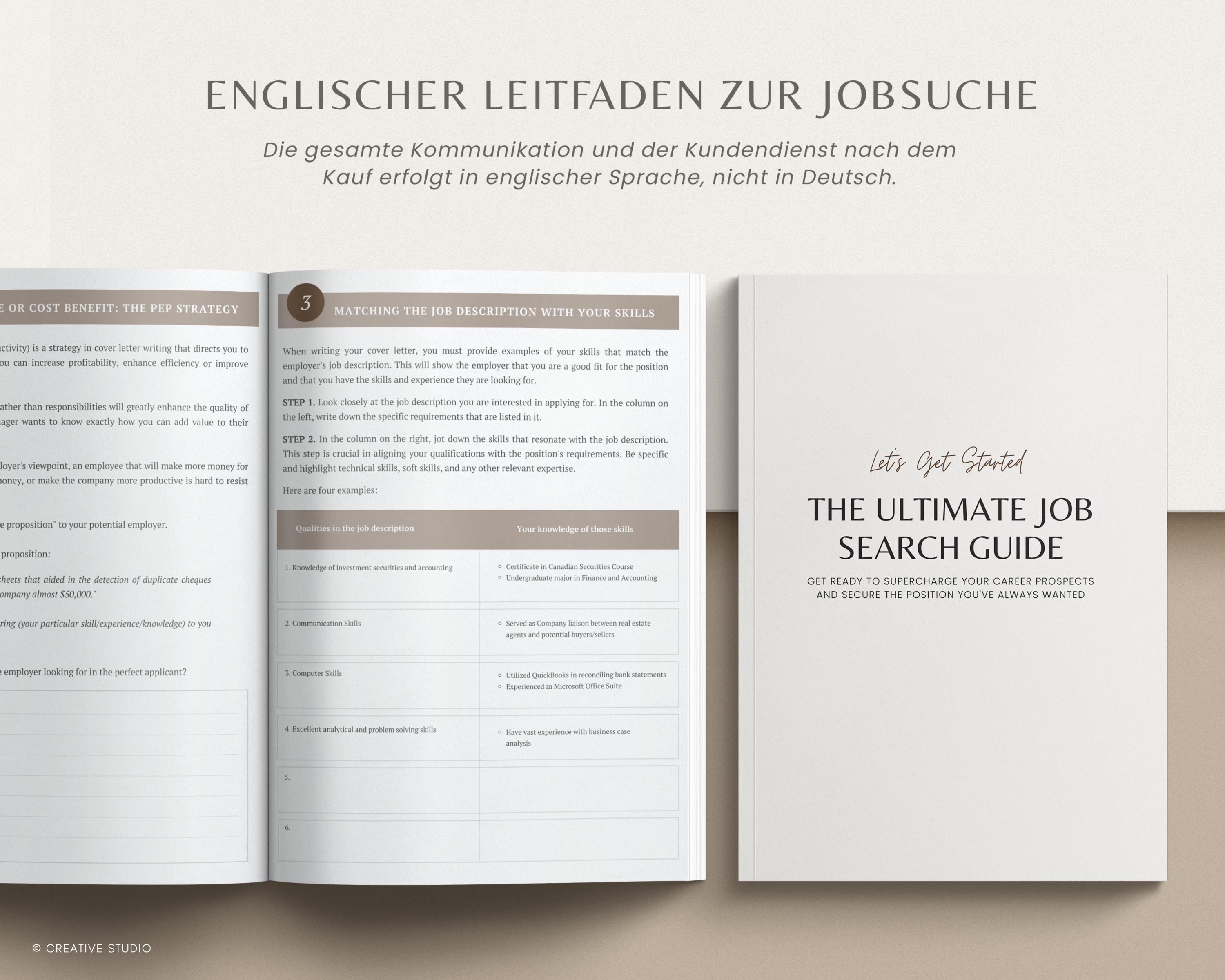 14 German Resume Template Bundle: CV Templates, Cover Letters ...