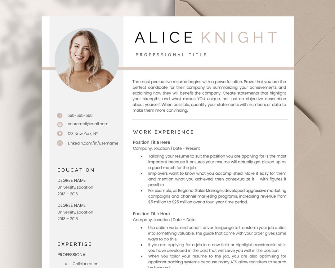 Microsoft word resume templates - supportraser