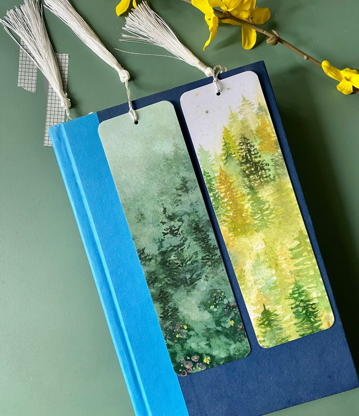 Forest Bookmarks - Seasonal - Winter - Spring - Summer - Autumn - Fall ...