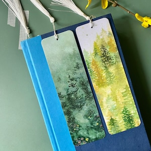 Forest Bookmarks - Seasonal - Winter - Spring - Summer - Autumn - Fall ...