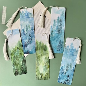 Forest Bookmarks - Seasonal - Winter - Spring - Summer - Autumn - Fall ...