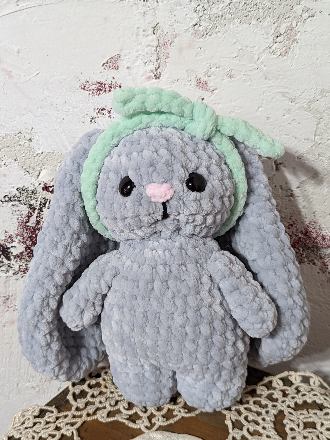 Crochet Bunny Plushie - Etsy