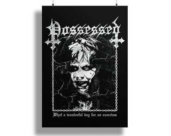 Horror Motivation Poster | Etsy