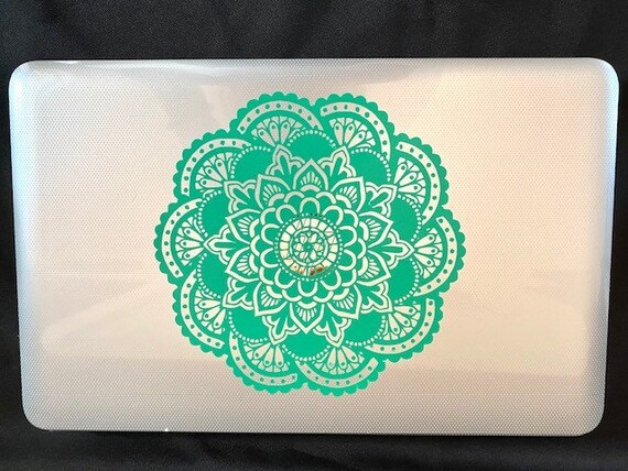 Vinyl Mandala Sticker Decal for Laptops and More - Etsy