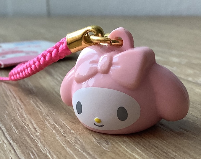 My Melody Netsuke Bell, Key Ring, Key Chain, Key Holder - Etsy