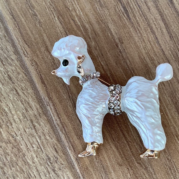 Poodle Brooch - Etsy