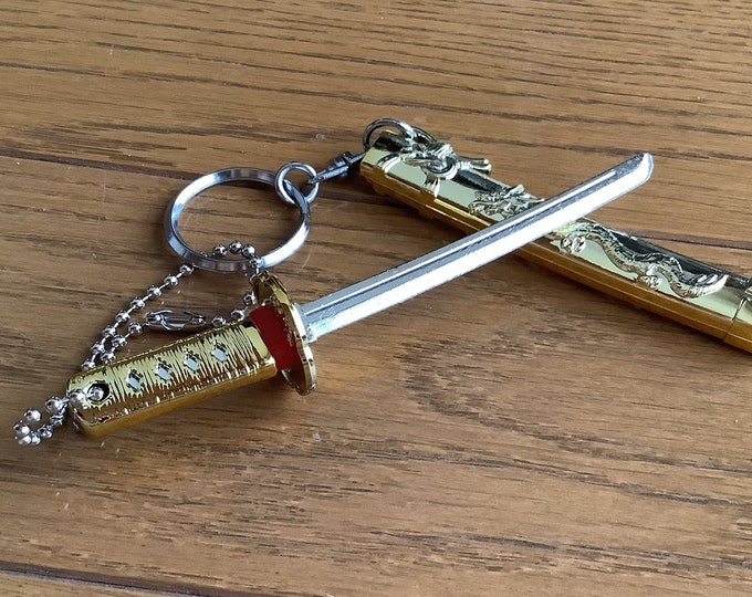 Katana Keyring, Keychain - Etsy