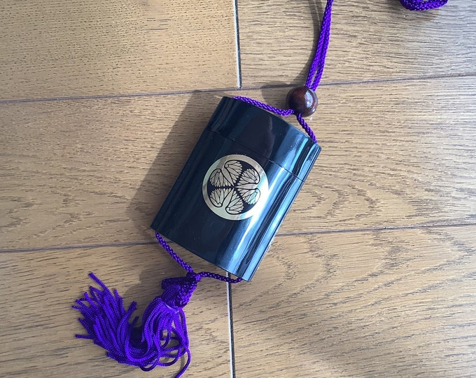 Japanese Inro Case, Inro Box, Inro Pill Case, Traffic Safety ...