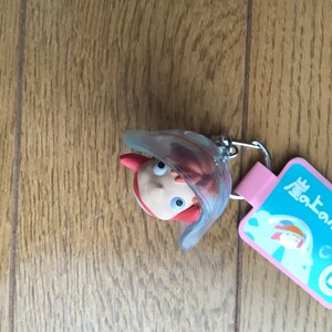 Ponyo Figurine Key Charm, Key Ring, Studio Ghibli - Etsy