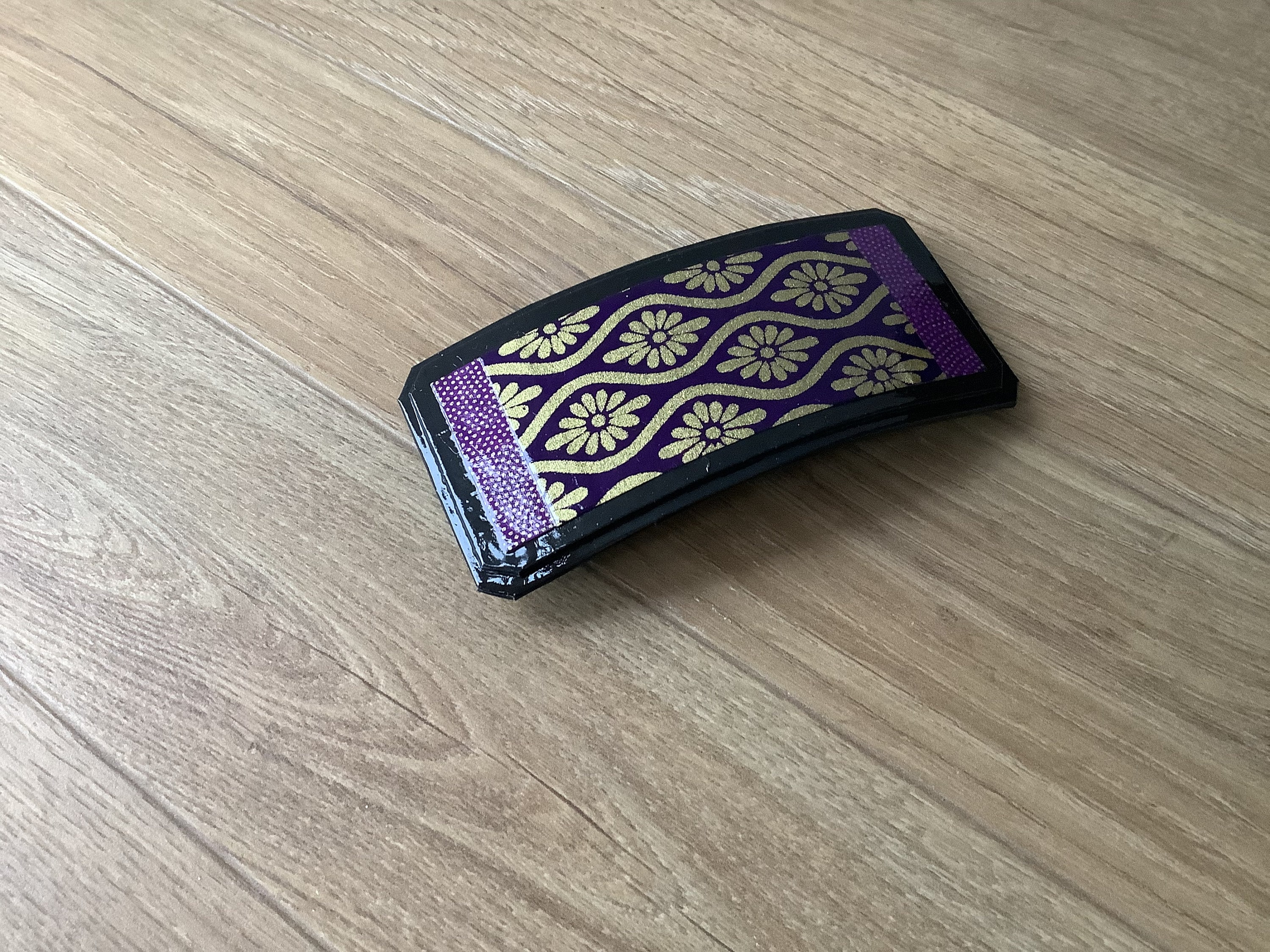 Vintage Japanese Traditional Pattern Hair Barrette - Etsy