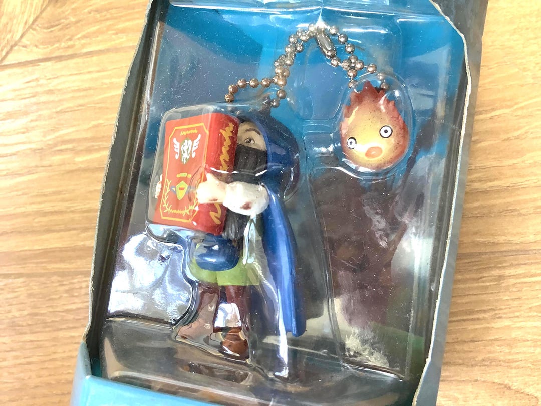 Vintage Markl, Howl's Moving Castle Keychain, Studio Ghibli - Etsy
