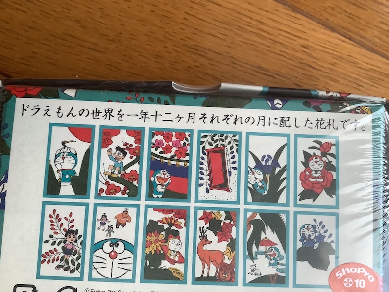 Doraemon Hanafuda, Japanese Card Game - Etsy