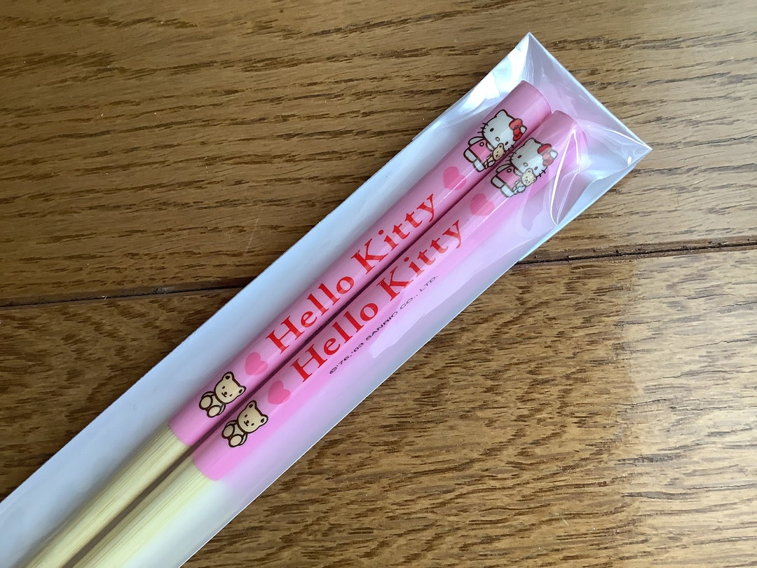 Sanrio Hello Kitty Chopsticks for Children - Etsy