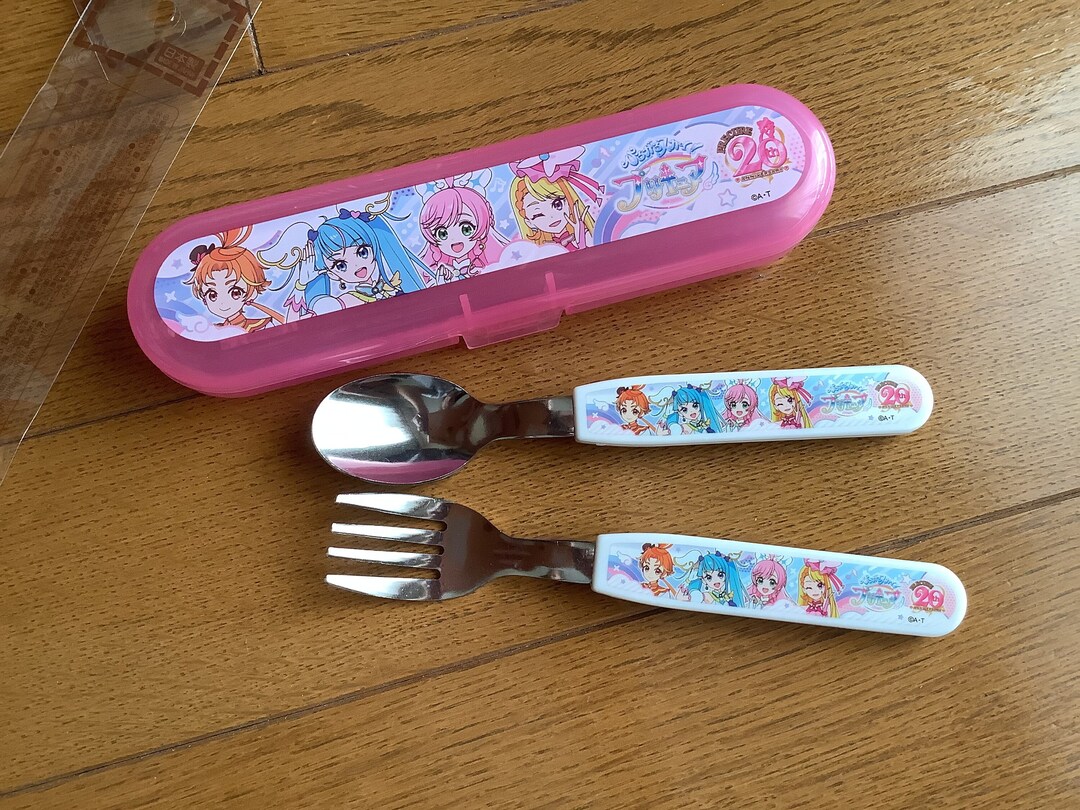 Pretty Cure Spoon, Fork and Box Set, Made in Japan - Etsy