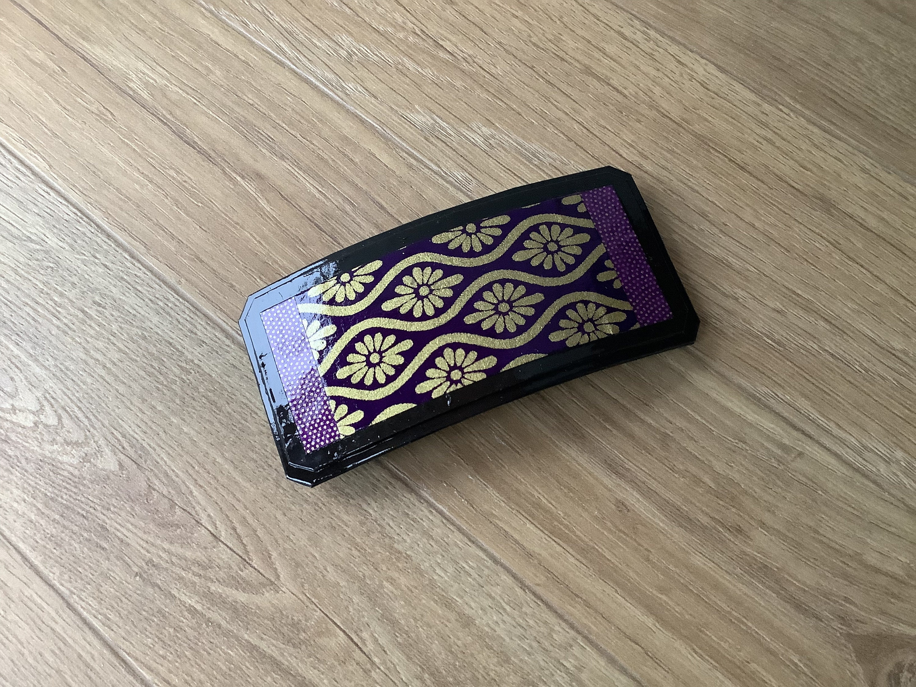Vintage Japanese Traditional Pattern Hair Barrette - Etsy