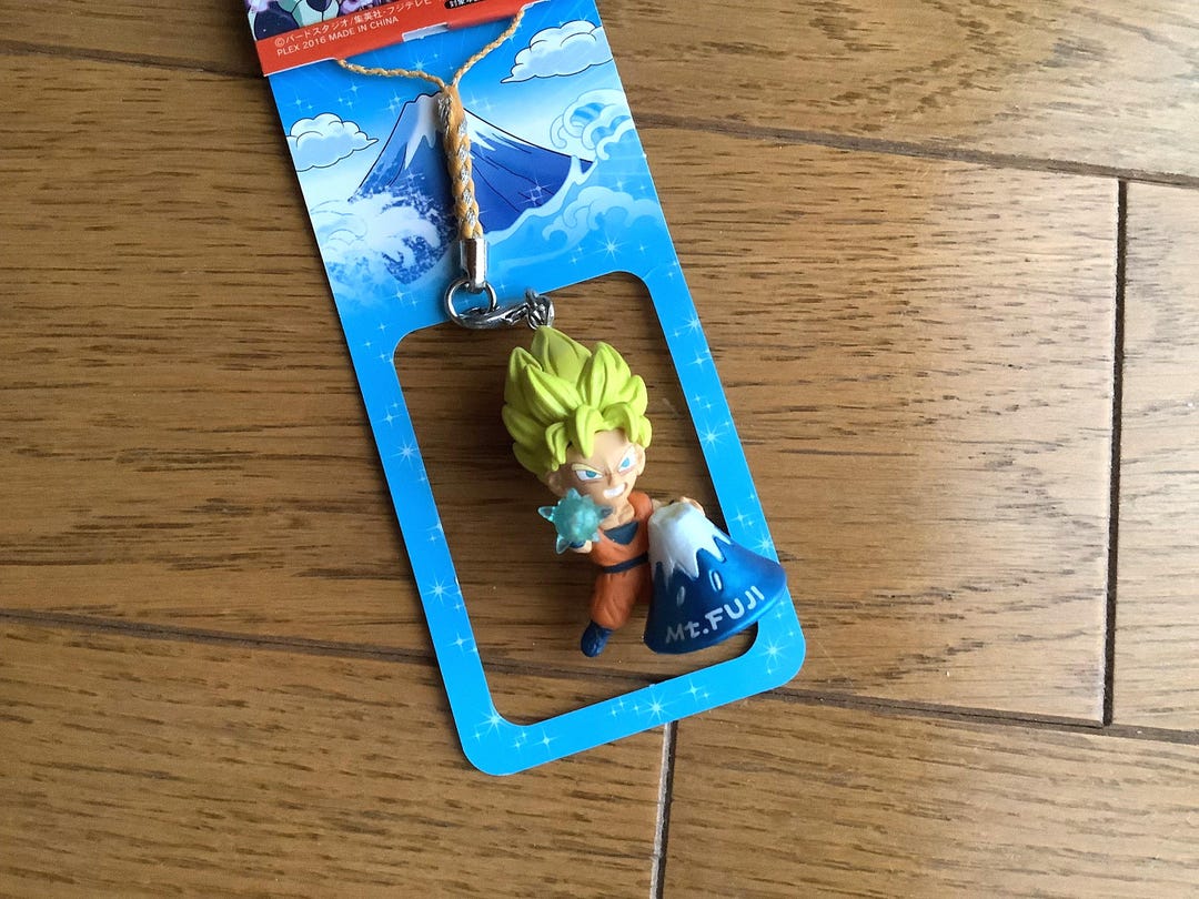 Dragon Ball Super, Mt. Fuji, Key, Wallet, Bag Charm - Etsy