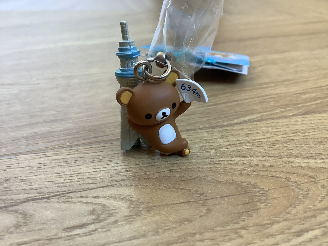 Rilakkuma Tokyo Skytree Charm, Key Chain, Bag Accessory - Etsy