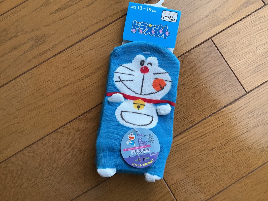 Doraemon Sneaker Socks for Kids Size 13 19 Cm - Etsy