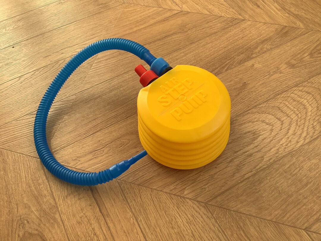 Vintage Air Step Foot Pump, Made in Japan, 80's Japanese Vintage - Etsy