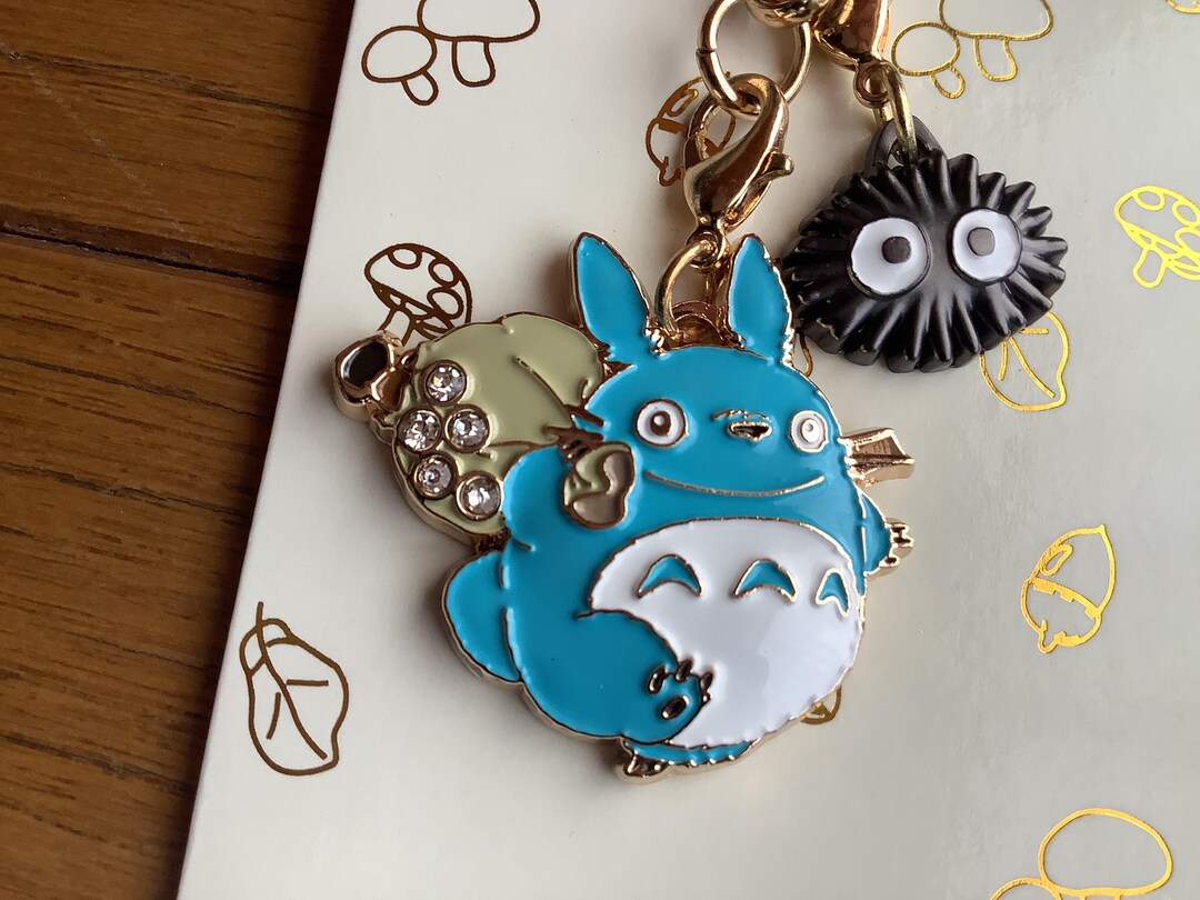 My Neighbor Totoro Trio Metal Key Chain, Key Ring, Studio Ghibli - Etsy
