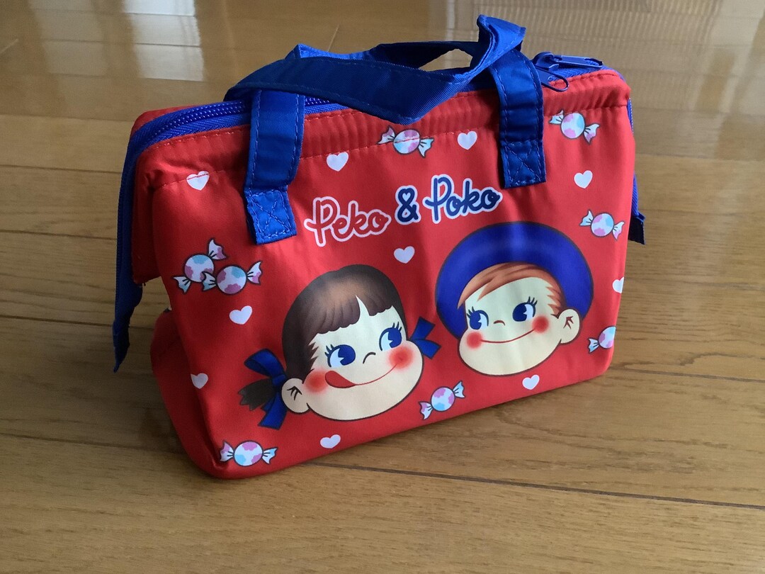 Peko Chan and Poko Chan Cooler Bag, Insulated Bag, Lunchbox Cooler Bag ...
