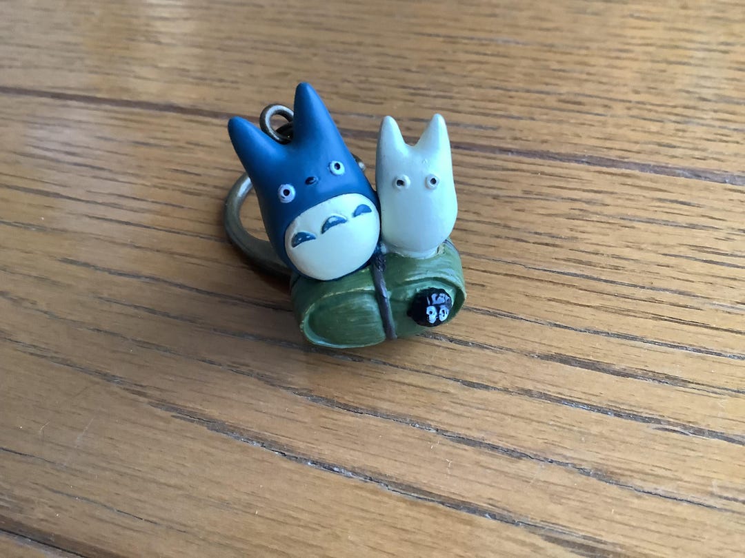 Vintage My Neighbor Totoro Key Chain, Key Ring, Studio Ghibli - Etsy