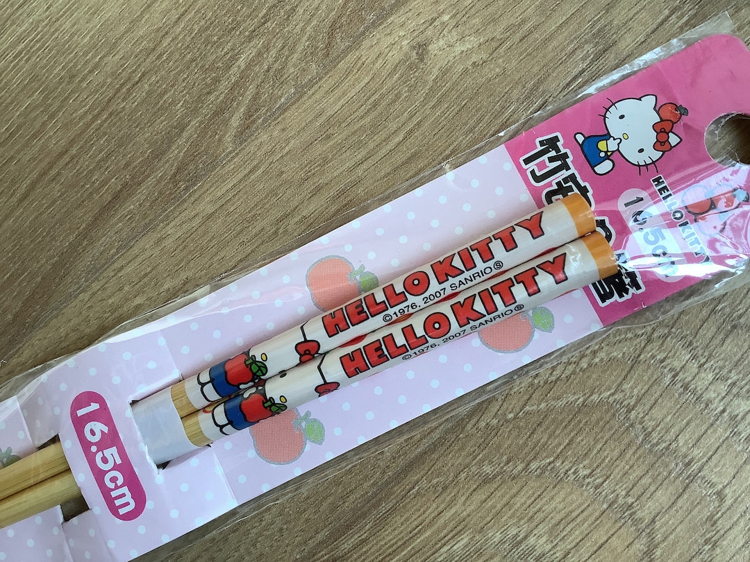 Vintage Sanrio Hello Kitty Chopsticks for Children - Etsy