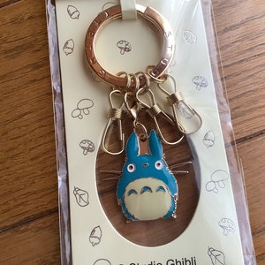 My Neighbor Totoro Key Chain, Key Ring, Studio Ghibli - Etsy