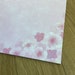 Japanese Sakura Cherry Blossom Pattern Washi Writting Papers, 18 Sheets ...