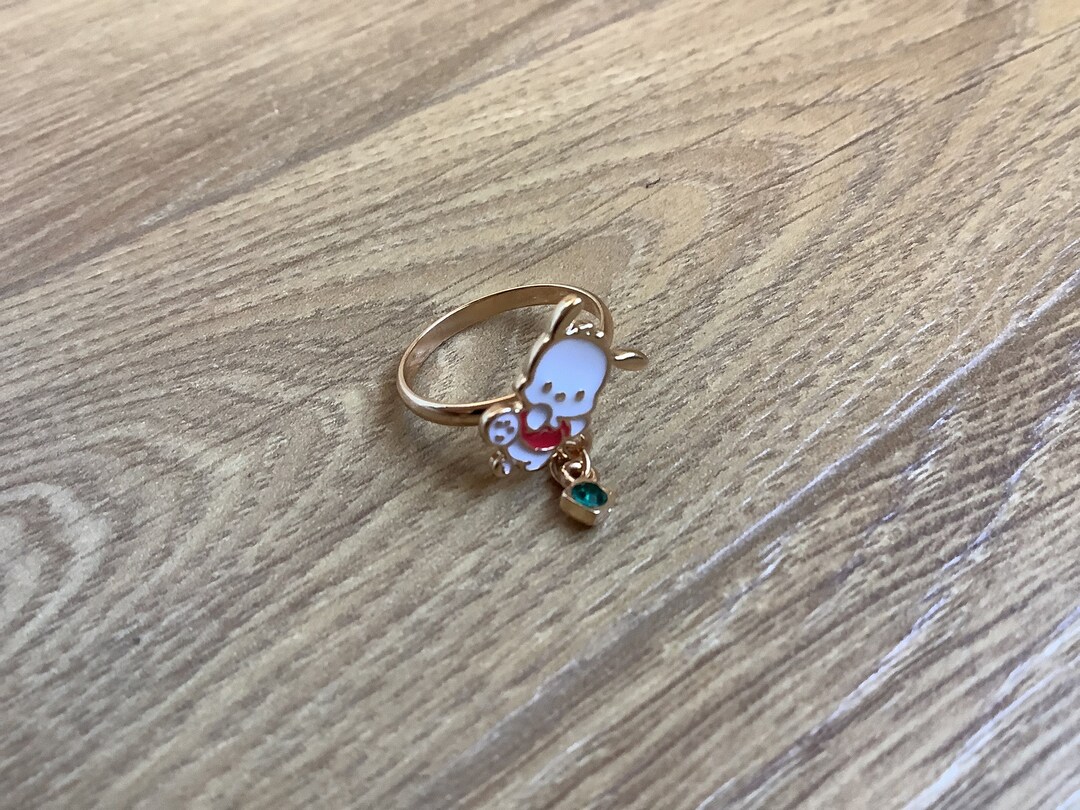 Pochacco Finger Ring, Sanrio - Etsy