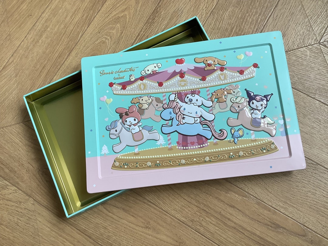 Sanrio Characters Tin Box, Carousel Design - Etsy