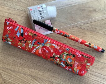 Japanese Pen Case - Etsy