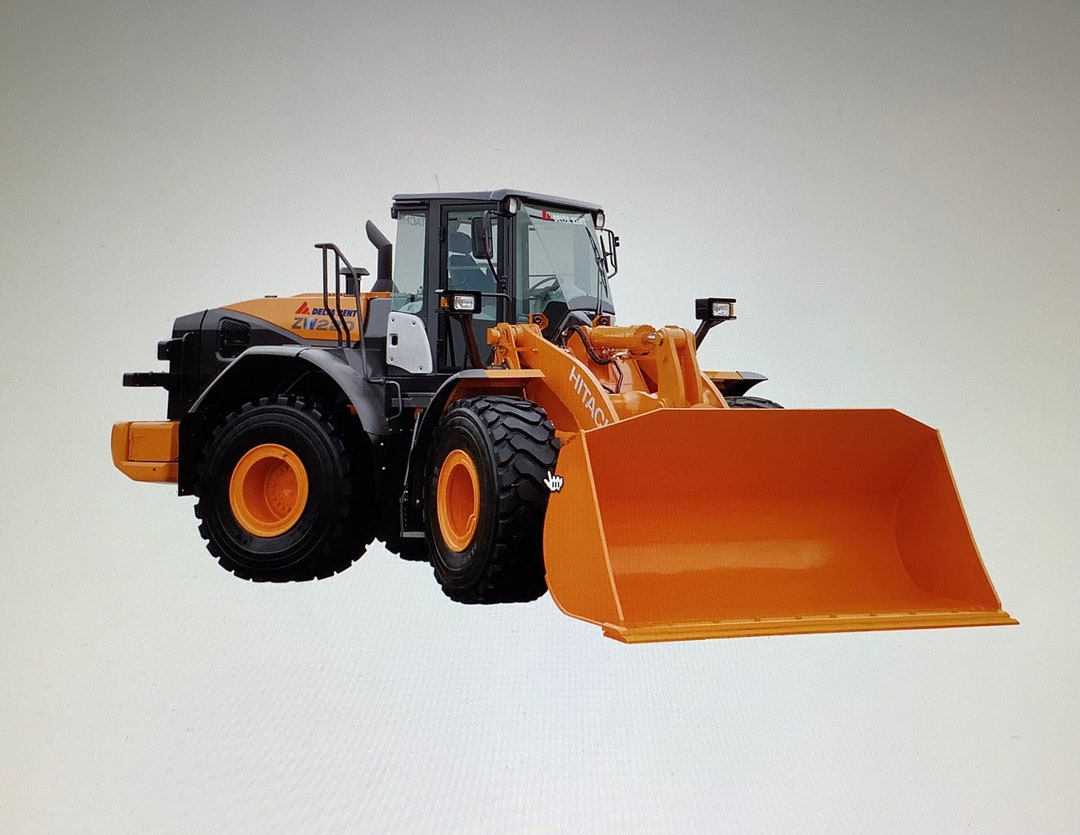 HITACHI Wheel Loader ZW220, Takara Tomy Miniature, 1/110 Scale - Etsy