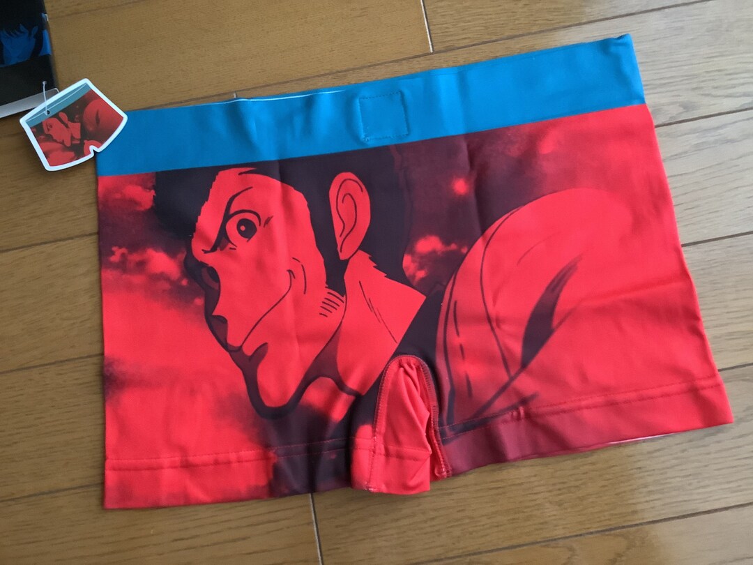 Lupin III, Lupin the Third Boxer Brief, Size M JP, Waist Size: 76-84 Cm ...