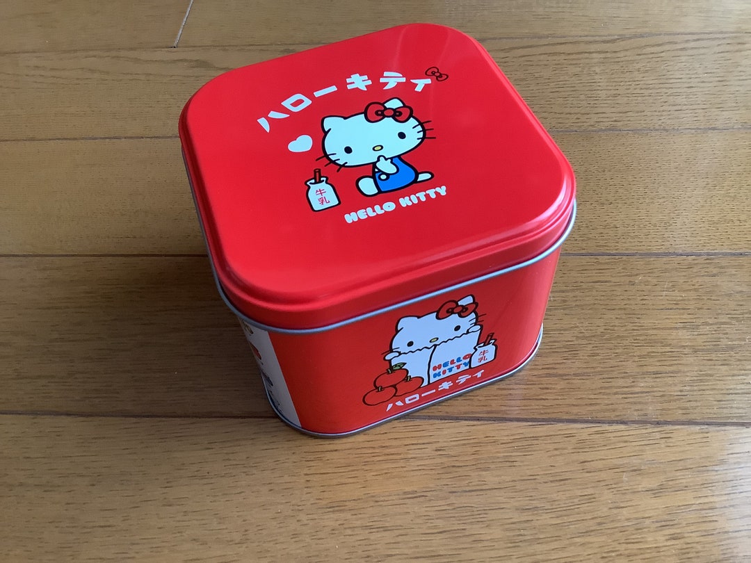 Hello Kitty Tin Box, Storage Tin Box - Etsy